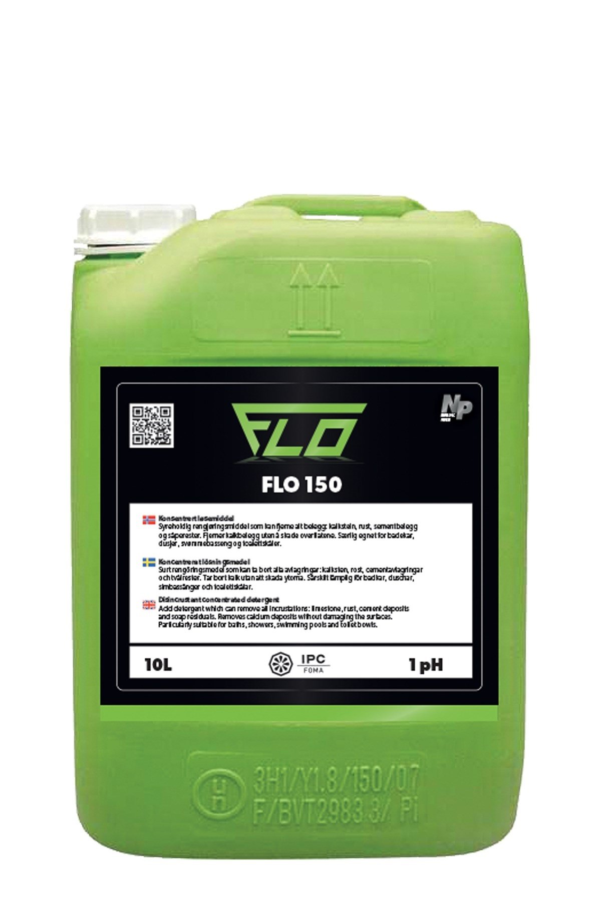 IPC Foma FLO 150, 10L - Gulvrengjøring - NOWAS AS