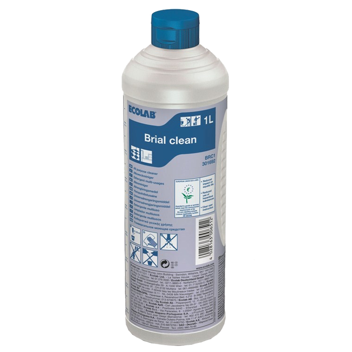 Ecolab Brial clean 1 L. - Universalrengjøring - NOWAS AS