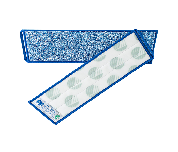 MikroVision Mopp, med vridd garn, borrelås - Mopper med borrelås - NOWAS AS