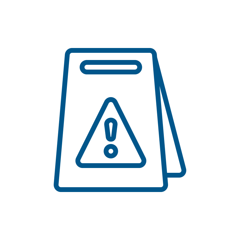 Advarselsskilt og dørstoppere | Kjøp online her ⇒ NOWAS /S